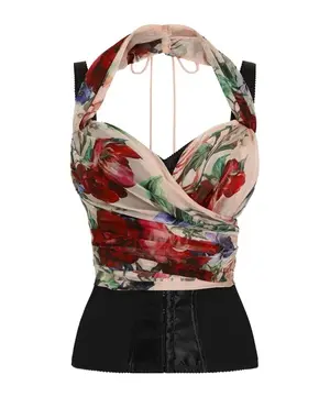 Dolce & Gabbana Halter Neck Blouses