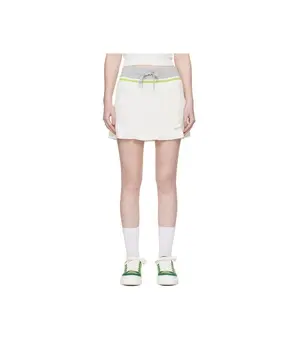 Casablanca Embroidered Logo Drawstring Skirt
