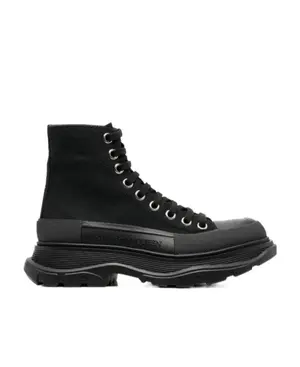 Alexander McQueen Tread Slick Lace-up Boots