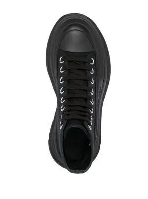 Alexander McQueen Tread Slick Lace-up Boots