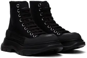 Alexander McQueen Tread Slick Lace-up Boots