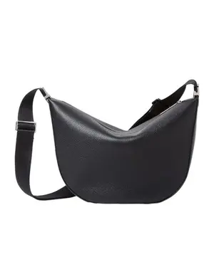 Fendi Melon Zipped Crossbody Bag - Black