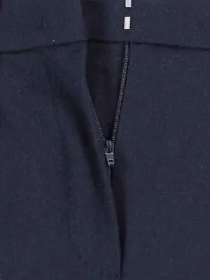 Max Mara Carbone Pleated Trousers - Black