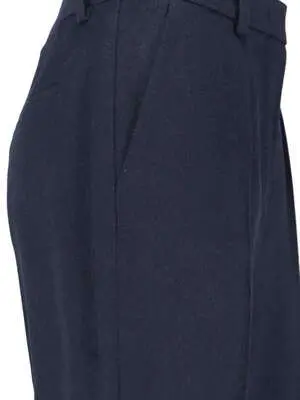 Max Mara Carbone Pleated Trousers - Black