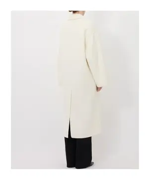 Loulou De Saison Borneo Long Double-breasted Coat - Ivory