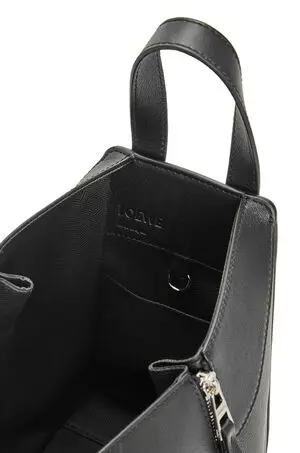 Loewe Hammock Logo Embossed Shoulder Bag