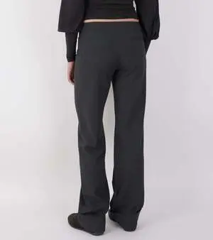 Paloma Wool Pleated Zipper Casual Trousers