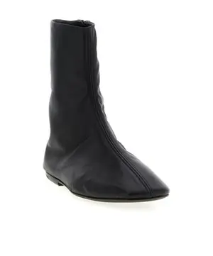 Dries Van Noten Leather Ankle Boots