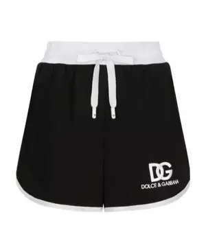Dolce & Gabbana Dg Logo Jersey Shorts