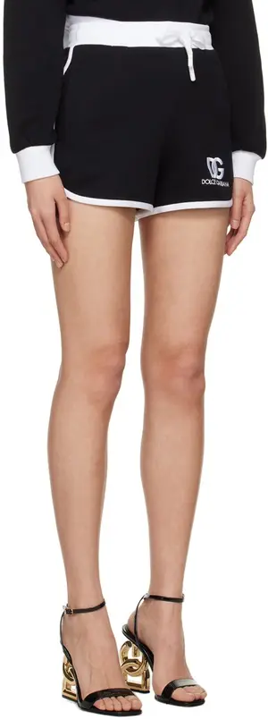 Dolce & Gabbana Dg Logo Jersey Shorts