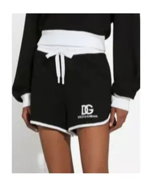 Dolce & Gabbana Dg Logo Jersey Shorts