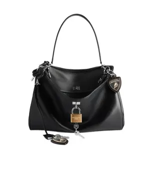 Balenciaga Automobili Lamborghini Rodeo Handbag Large - Black