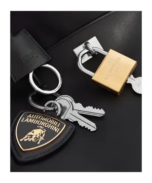 Balenciaga Automobili Lamborghini Rodeo Handbag Large - Black