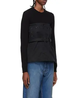 MAISON MARGIELA Cotton Corset Bodice