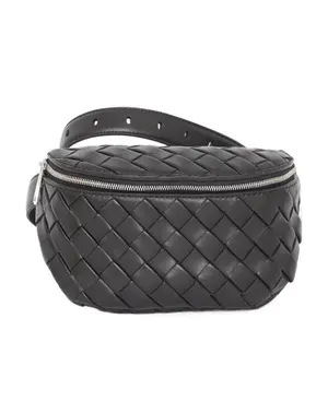 Bottega Veneta Zippered Waist Pack - Black