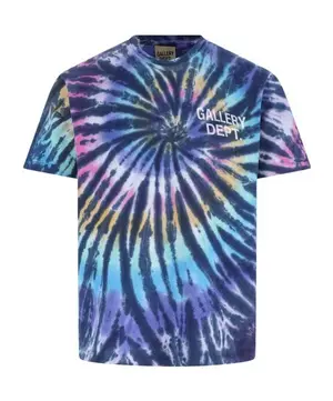 GALLERY DEPT. Tie-dye Logo T-shirt - Blue