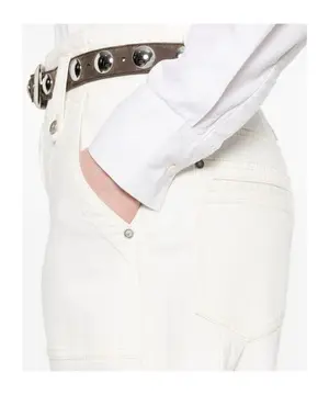 Ermanno Scervino Eyelet-embellished Jeans