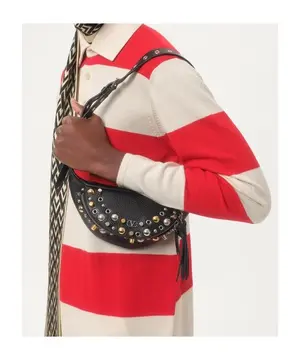 Valentino Garavani Studded Belt Bag - Black