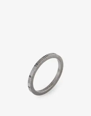 MAISON MARGIELA Number Engraved Ring - Gray