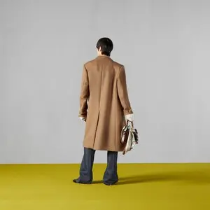 Gucci Camel Hair Single Breasted Coat
