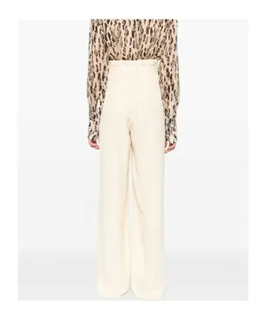Dries Van Noten Belted Wide-leg Trousers