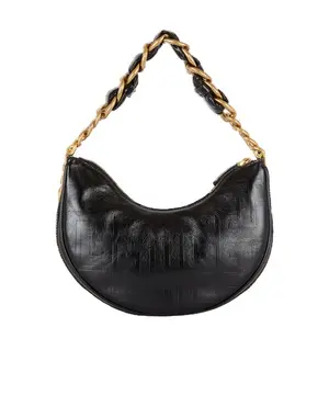 Balmain 1945 Soft Moon Shoulder Bag