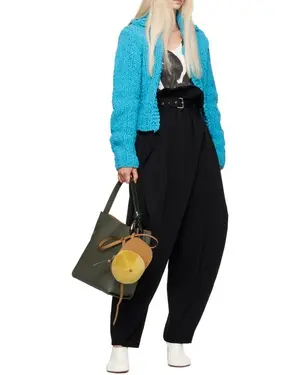 J.W.ANDERSON Jw Anderson Jwa Corner Bucket Bag - Black