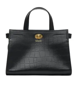 Burberry Mini Cotswolds Embossed Tote Bag