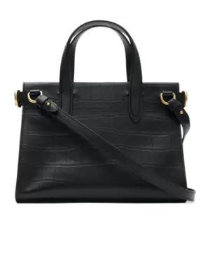 Burberry Mini Cotswolds Embossed Tote Bag