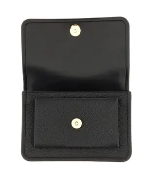 Michael Kors Claire Logo Lettering Shoulder Bag - Black