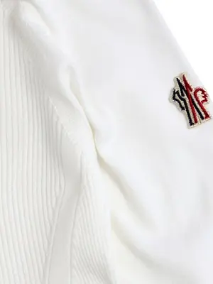 Moncler Ribbed Crewneck Knitted Jumper