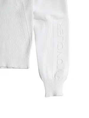 Moncler Ribbed Crewneck Knitted Jumper