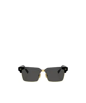 Miu Miu Square Frame Sunglasses - Black