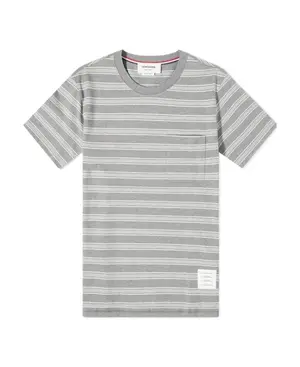 Thom Browne Striped Cotton-jersey T-shirt