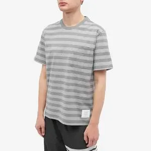 Thom Browne Striped Cotton-jersey T-shirt