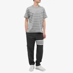 Thom Browne Striped Cotton-jersey T-shirt