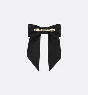 Dior Large Twist Bow Barrette