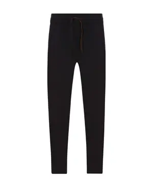 Loro Piana Drawstring Knitted Pants - Caviar