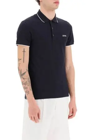 Zegna Short-sleeved Polo Shirt - Black