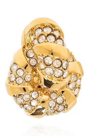 LANVIN Embellished Knot Detail Earrings - Multicolor