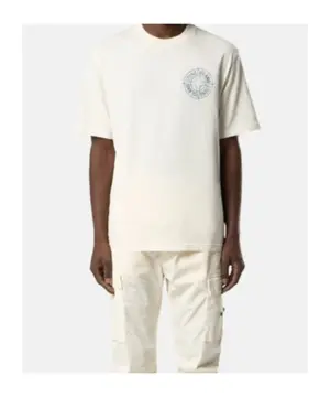 Stone Island Logo Back Print T-shirt - Ivory