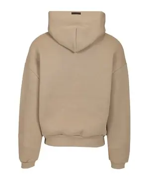 Fear Of God Logo Embossed Hoodie - Nude