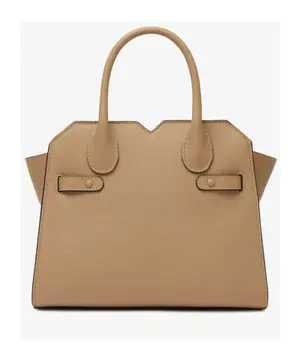 VALEXTRA Milano Mini Top Handle Bag - Brown