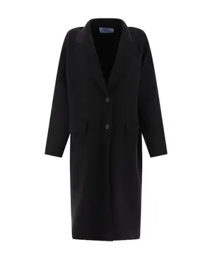 Prada Single-breasted Long Coat - No