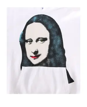 Off-White Mona Lisa Print Hoodie