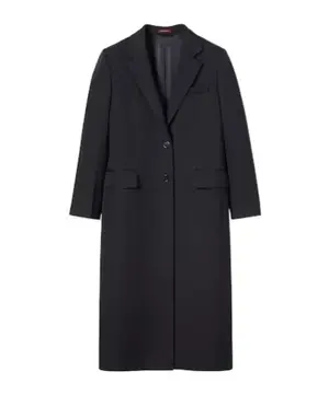 Gucci Long Collared Button-up Coat
