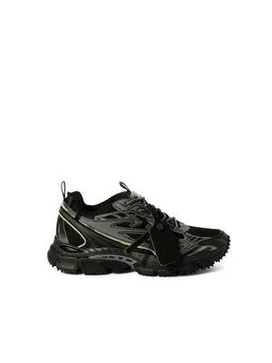 Off-White Be Right Back" Lace-up Sneakers - Black