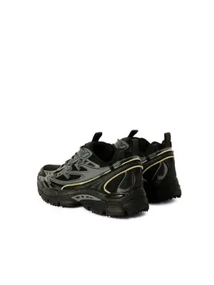 Off-White Be Right Back" Lace-up Sneakers - Black