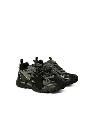 Off-White Be Right Back" Lace-up Sneakers - Black