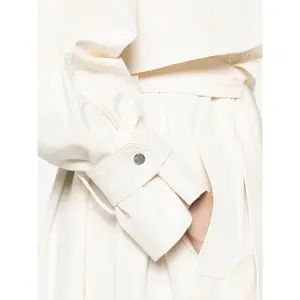 Herno Belted Trench Coat - Ivory